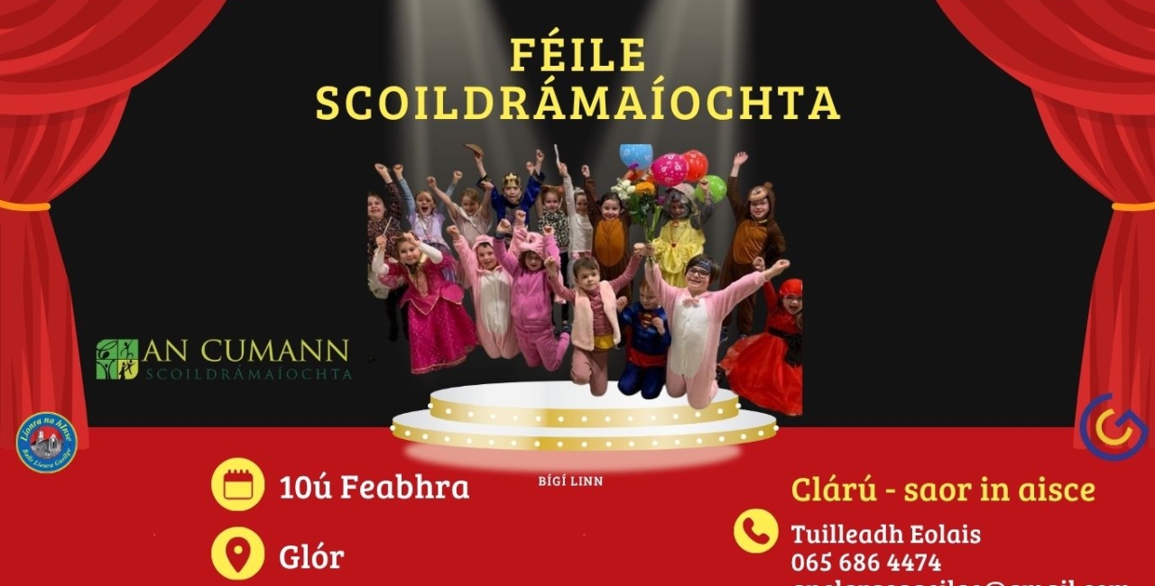 An Clár as Gaeilge - Féile Scoildrámaíochta